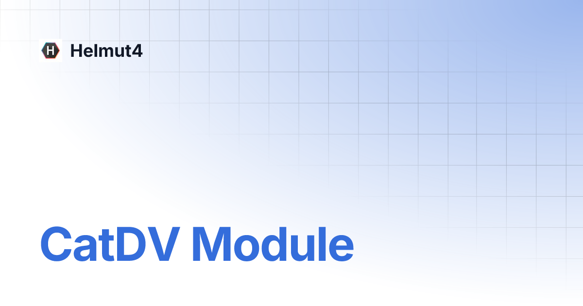 CatDV Module | Helmut4